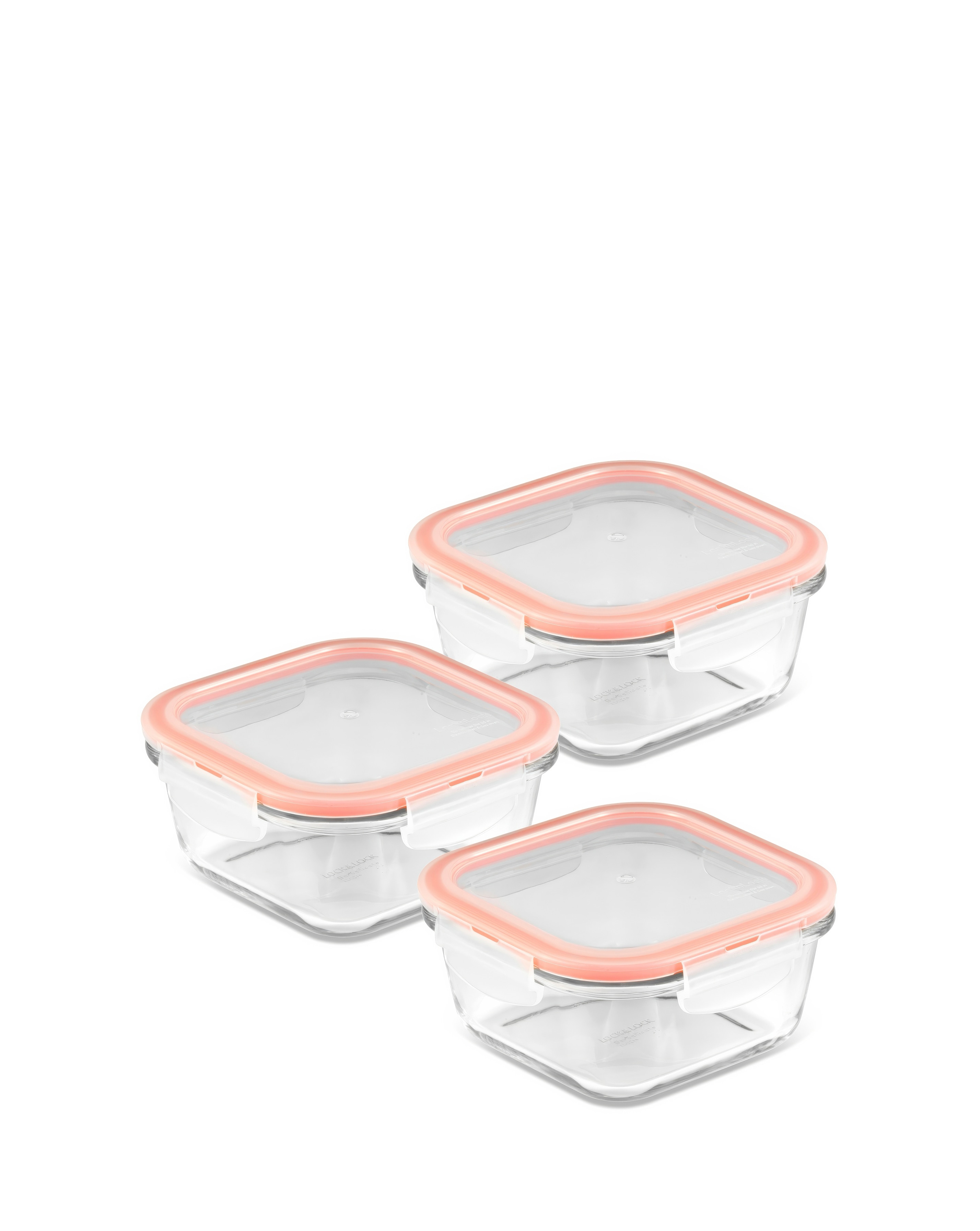 Lock and lock glass containers store